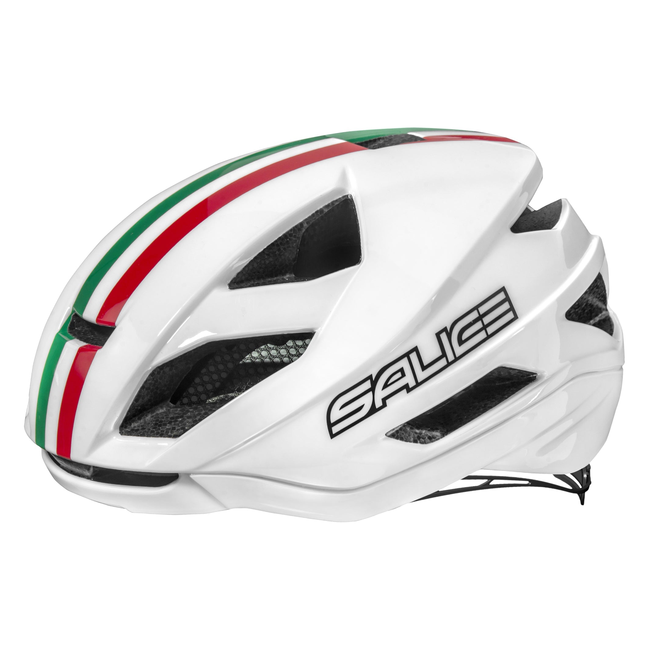 Salice LEVANTE Helmet ITA White Bike Helmet Italian Design Bike & Ski ...
